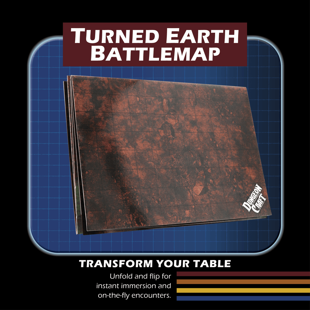 BattleMap: Turned Earth til dnd og andre brætspil