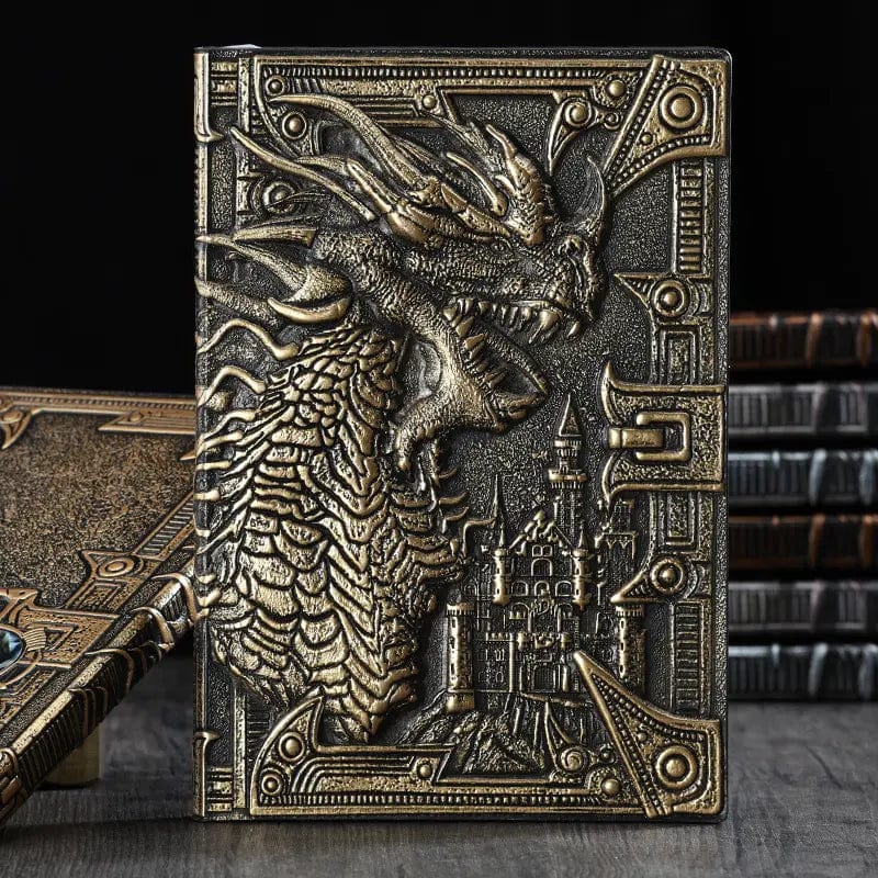 Gold Dragon Notebook