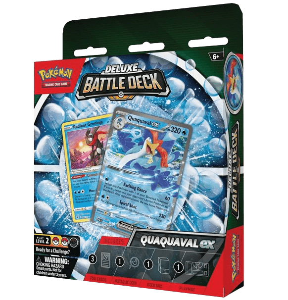 Battle Deck Quaquaval ex Deluxe Battle Deck