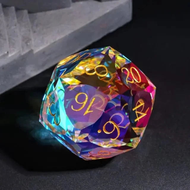 Radiant Gem d20 roleplaying dice 30mm