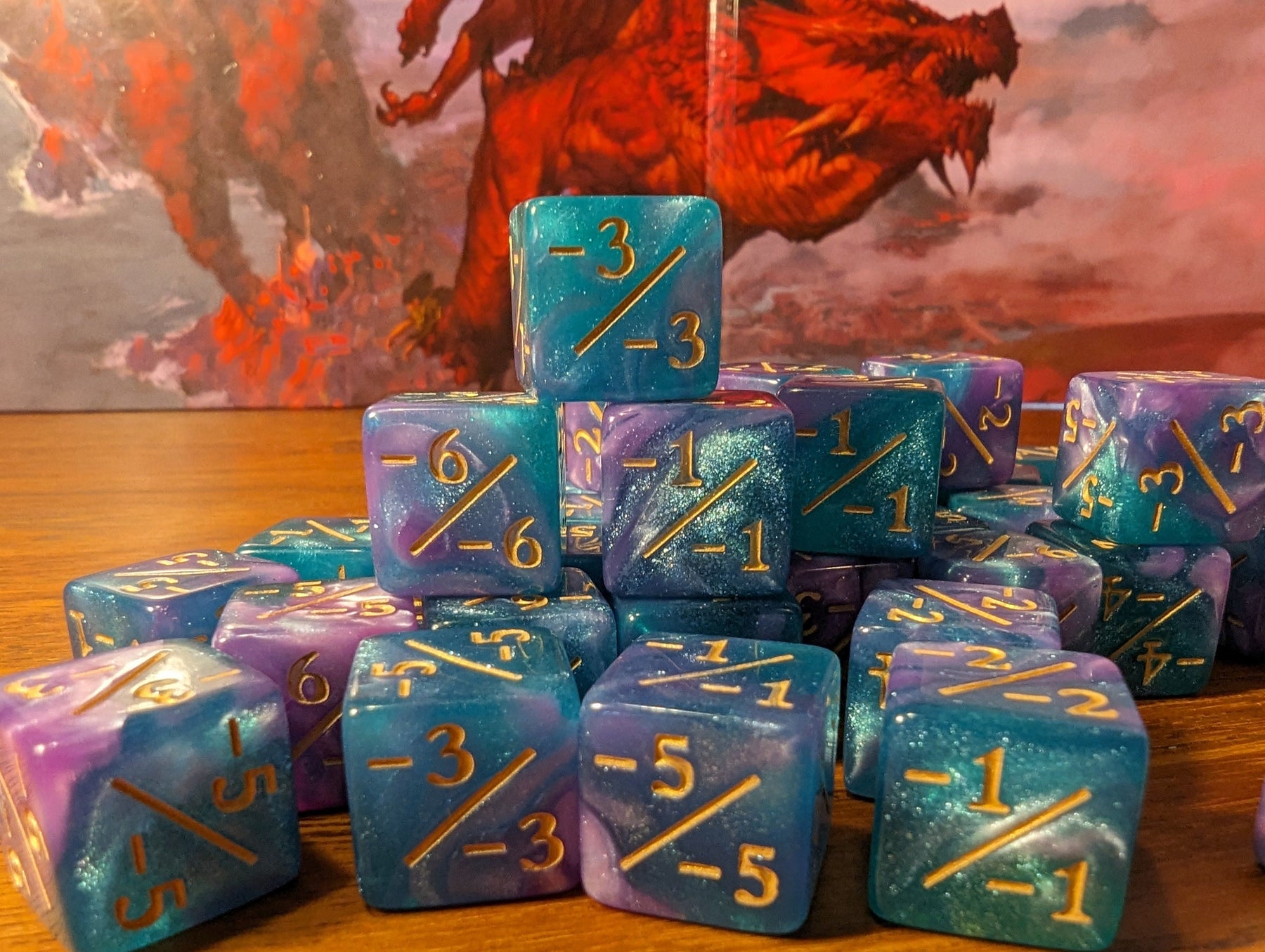 Galaxy dice counter (MTG)