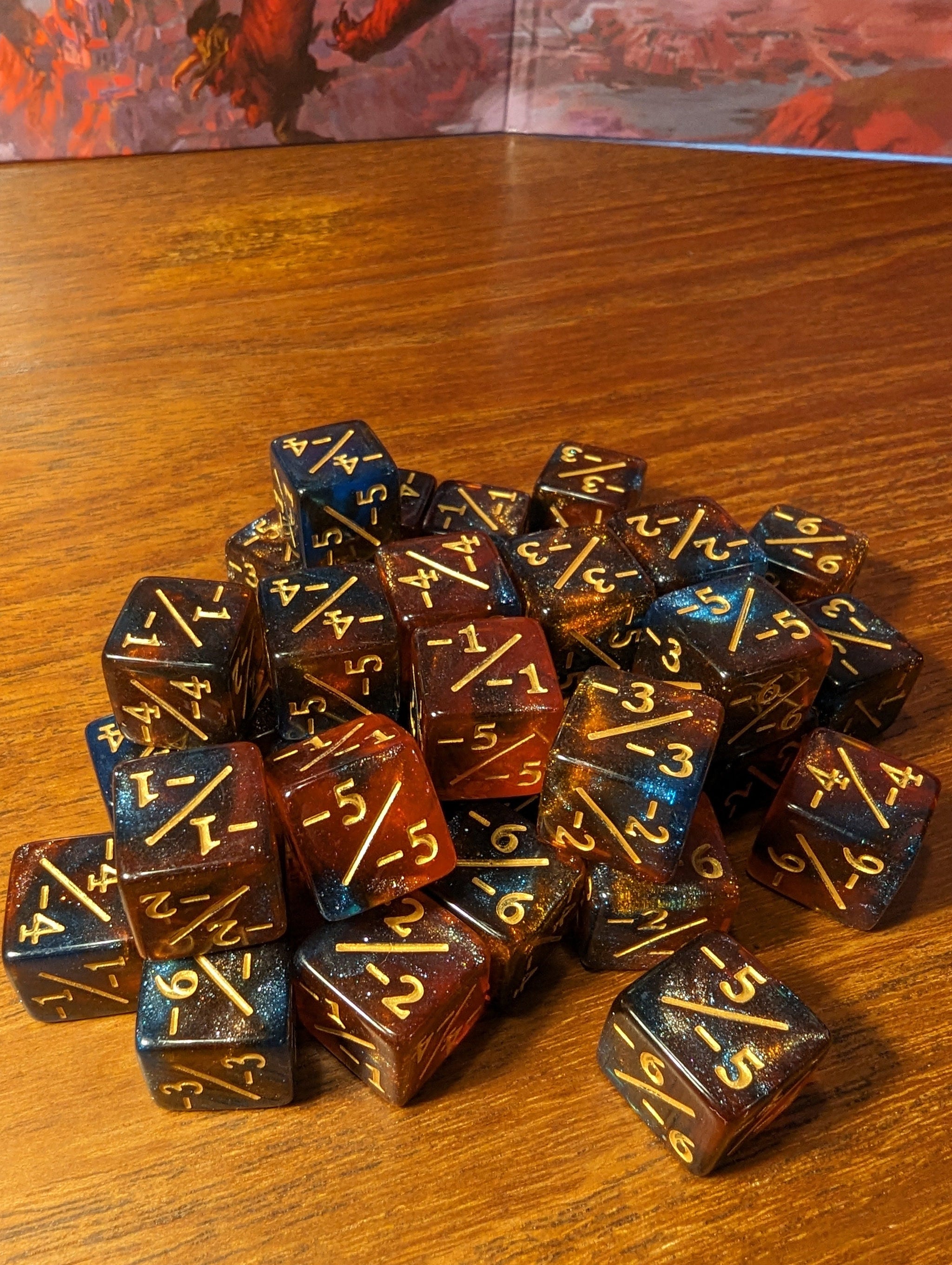 Jord galakse dice counter (MTG)