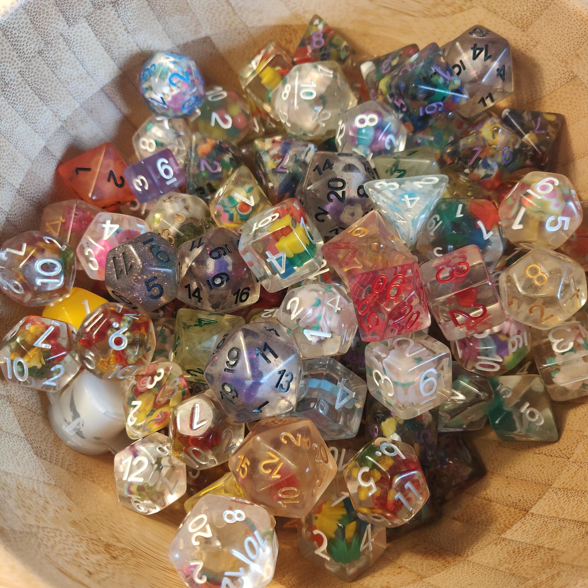 Single dice: Mixed dice