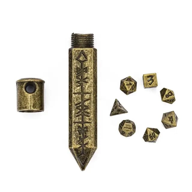 Super mini metal RPG dice