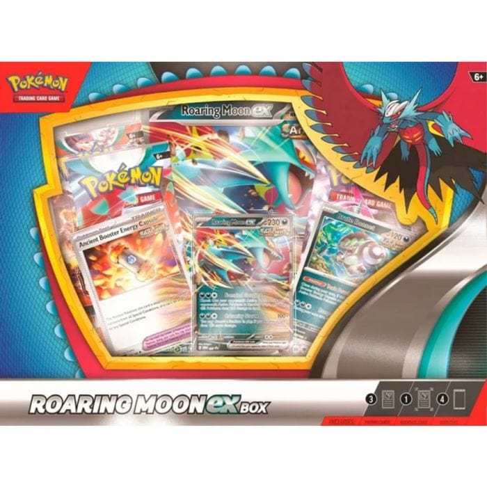 PKM - IRON VALIANT/ROARING MOON NOVEMBER EX BOX - EN