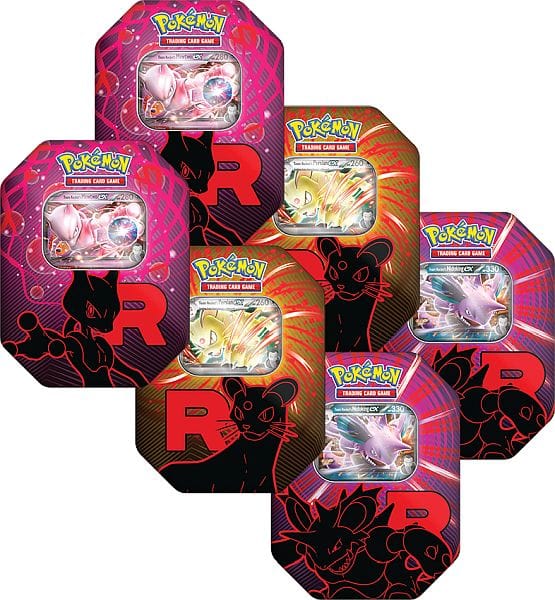 Pokémon Team Rocket Fall ex Tin single (1) random - EN