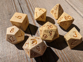 Sandstone dice set