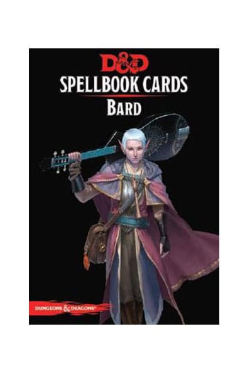 Dungeons & Dragons Spellbook Cards: Bard english